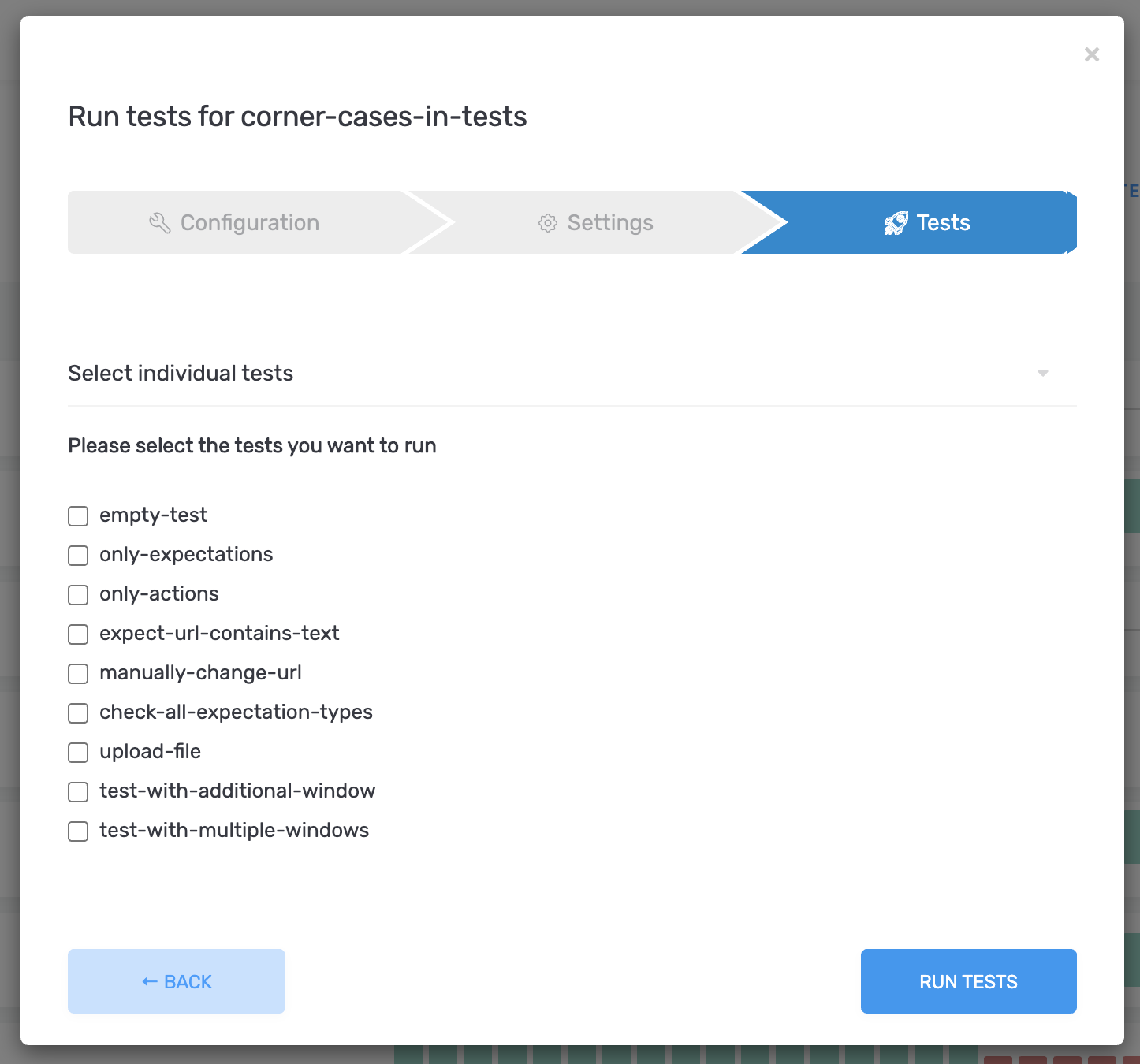 Running tests in the cloud - Trudon